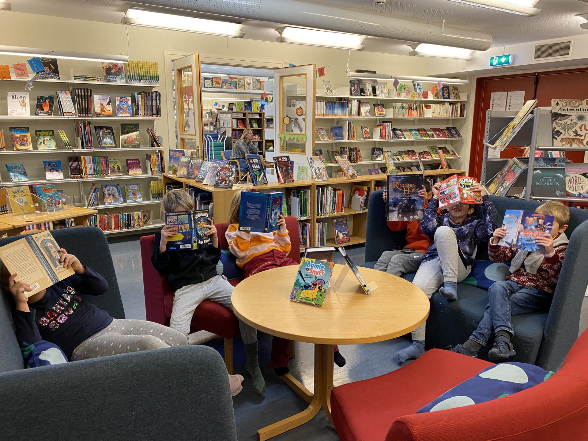 BOKBANKEN: Biblioteket - skolens viktigste rom